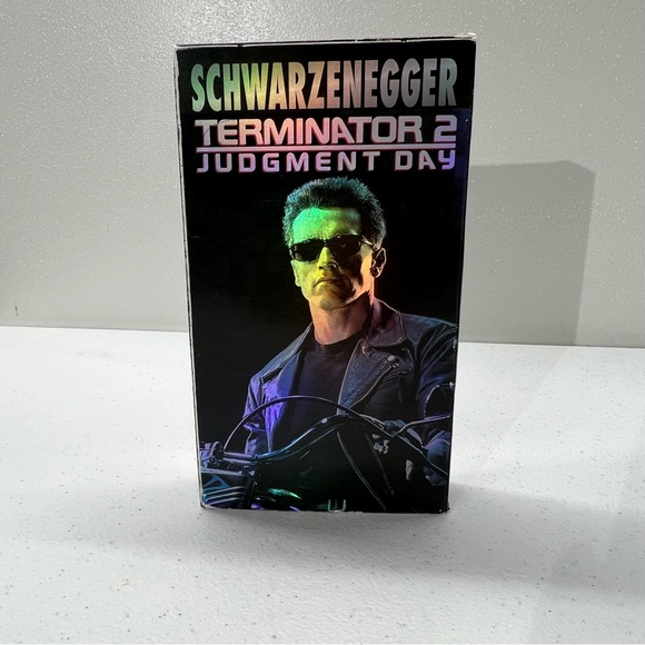 VHS | Media | Terminator 2 Judgment Day Vhs Vcr Video Tape Movie Arnold ...